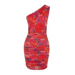 Trendyol Kleid Damen Gr&ouml;&szlig;e 38 gelb / curry / gr&uuml;n / rot Sommerkleid