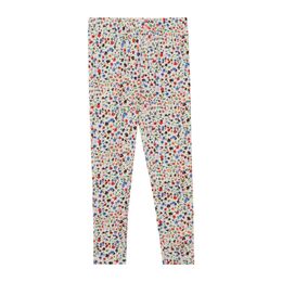s.Oliver Leggings girl size 134 Cream / Blue / Light purple / Red