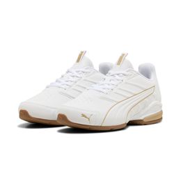 Puma Herren Sneaker "ELECTRO SL", Gr. 37Puma wei&szlig;, Puma gold, Synthetik, Schuhe, mit SOFTFOAM+ D&auml;mpfung, leicht profiliert, aus Synthetik