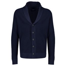 LINDBERGH Herren Cardigan "Cardigan"navy, Gr. XXL, unifarben, Obermaterial: 60% Baumwolle, 40% Polyester, Strickjacken
