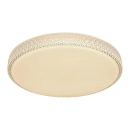 Globo Lighting Deckenleuchte &brvbar; wei&szlig; &brvbar; Ma&szlig;e (cm): H: 11 &Oslash;: 60 &raquo; H&ouml;ffner