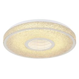 Globo Lighting Deckenleuchte wei&szlig; Ma&szlig;e (cm): H: 6,5 &Oslash;: 38 &raquo; H&ouml;ffner
