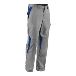 K&Uuml;BLER WORKWEAR K&uuml;bler Image-Dress Hose 2346 3411 mittelgrau/kornblumenblau Gr&ouml;&szlig;e 46 ; K&uuml;bler Workwear (2346 3411-9546-46)