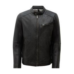 RICANO Herren Lederjacke "Lederjacke Andre"schwarz, Gr. L, Obermaterial: 100% Lammnappaleder LANA. Futter: 100% Baumwolle CO., Jacken, Handgefertigt