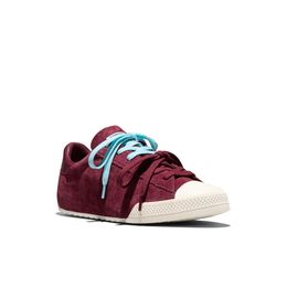 Converse Damen Sneaker "CHUCK TAYLOR LO", Gr. 37deep bordeaux, rained out, egret, Leder, Schuhe