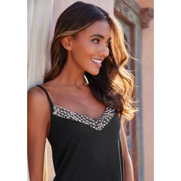 Lascana Neglig&eacute;, Rosa, Gr. 40/42, Damen, Neglig&eacute;s, Material: Viskose