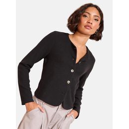 Friends Like These Strickjacke Damen Gr&ouml;&szlig;e 5XL schwarz
