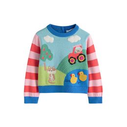 Next Sweater girl size 110 Blue / Light blue / Rose / Red