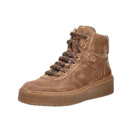 Nero Giardini Damen Schn&uuml;rstiefelette "Nero Giardini Stiefelette Veloursleder", Gr. 36braun, Veloursleder, Schuhe