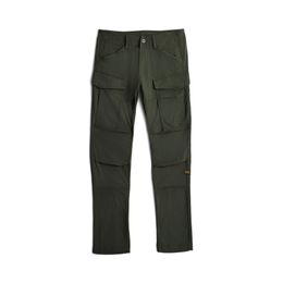 G-Star Raw G-STAR Herren Cargohose "Cargohose 3D Regular Tapered", gr&uuml;n, Gr. 36, Obermaterial: 99% Baumwolle, 1% Elasthan, Hosen