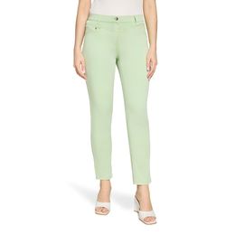 Betty Barclay Damen Stoffhose "Damen Slim Fit"foam gr&uuml;n, Gr. 40, Obermaterial: 64% Baumwolle, 33% Polyester, 3% Elasthan, Hosen, Passenabtrennung
