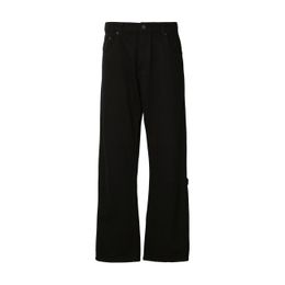 Rocawear Herren Loose-fit-Jeans "Rocawear Rocawear JJ Baggy Denim"schwarzwashed, Gr. 32, unifarben, 100% Baumwolle, Jeans