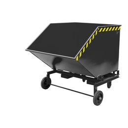 Bauer S&uuml;dlohn Sp&auml;ne-Kastenwagen SKW-ET 1000, lackiert, Schwarzgrau (4438-43-0000-7021)