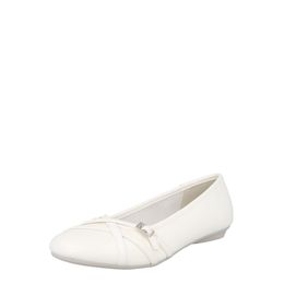 s.Oliver Ballerina Damen Gr&ouml;&szlig;e 38 wei&szlig; Sommerschuhe
