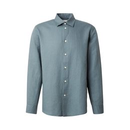 Selected Button Up Shirt 'SLHCLAY' male size S Petrol