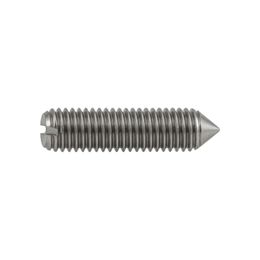 ISO 4766 Gewindestifte mit Kegelkuppe & Schlitz 1.4305 M 3 x 6 rostfreiei A 1 S ; Industrial Quality Supplies (047669100030006)