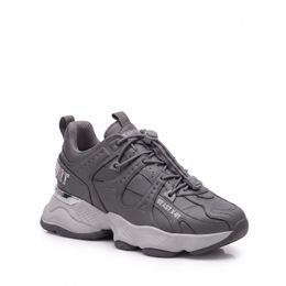 Plein Sport Herren Sneaker "Laufschuh", Gr. 44, grau, Schuhe