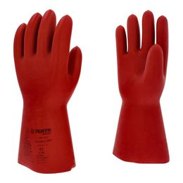 KS Tools Elektriker-Schutzhandschuh mit mechanischen und thermischen Schutz, Gr&ouml;&szlig;e 11, Klasse 1, rot (117.0091)