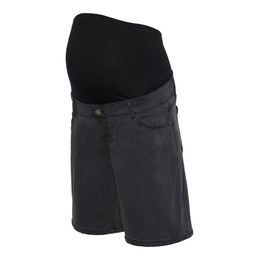 MAMALICIOUS Umstand Shorts 'MLKairo' Damen Gr&ouml;&szlig;e 27/28 schwarz / black denim