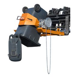Bauer S&uuml;dlohn Fasskipper FLEX-K, lackiert, Gelborange (4440-06-0000-2000)
