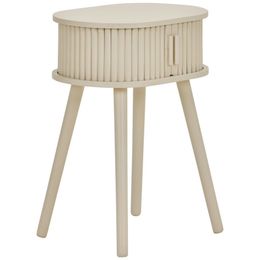 CARRYHOME Nachtschrank, Kaschmir, Holzwerkstoff, 30x53x40 cm, Schlafzimmer, Nachttische