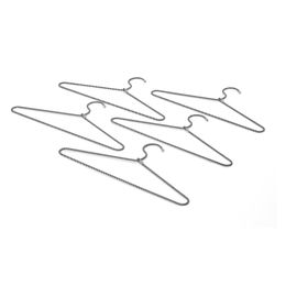Tchibo - 5 extraschmale Kleiderb&uuml;gel - schwarz