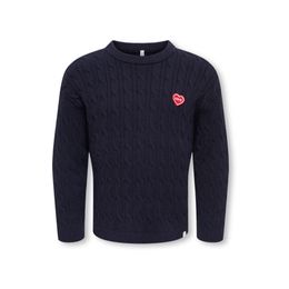 Only Mini Pullover 'KMGIBI' M&auml;dchen Gr&ouml;&szlig;e 104 navy