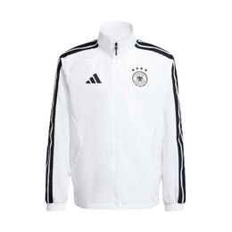 adidas Performance Sportjacke 'DFB H AN' Jungen Gr&ouml;&szlig;e 164 schwarz / wei&szlig;