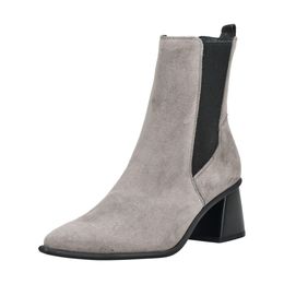 Paul Green Damen Stiefelette "Paul Green Stiefelette Veloursleder/Textil", Gr. 40,5titan, Textil, Veloursleder, Schuhe