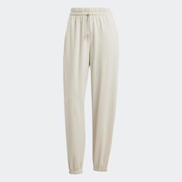adidas Sportswear Workout Pants 'Essentials' female size XL/XXL Cream