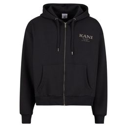 Karl Kani Sweatjacke 'Retro Rhinestone' Herren Gr&ouml;&szlig;e XL schwarz