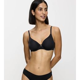 Triumph Damen B&uuml;gel-BH "Body Make-Up Essentials W", Gr. 80, schwarz, Microtouch, Obermaterial: 79% Polyamid, 21% Elasthan, Basic, BHs, Spacer-Cups,