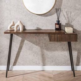 Pharao24.de Konsolentisch Flur Tisch in modernem Design mit einer Schublade