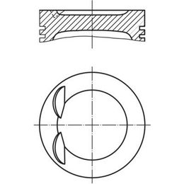 Mahle Kolben 028pi00119002