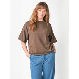 Klitm&oslash;ller Collective Klitm&oslash;ller Collective T-shirt ' Patricia ' Damen Gr&ouml;&szlig;e S taupe