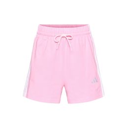 adidas Sportswear Sportshorts 'Essentials' Damen Gr&ouml;&szlig;e L rosa / wei&szlig;