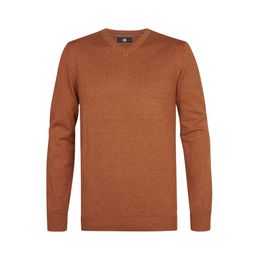 PETROL INDUSTRIES Pullover Herren Gr&ouml;&szlig;e S mandarine