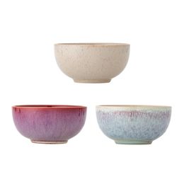 Bloomingville 3er Set Sch&uuml;ssel Addison H8 x &Oslash;16 cm - rosa