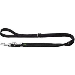 Hunter Verstellbare F&uuml;hrleine MALDON 3.0 schwarz 1,5 cm
