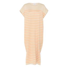 Saint Tropez Kleid Damen Gr&ouml;&szlig;e 42 beige / orange Sommerkleid