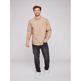 U.S. Polo Assn. Hemd 'UMARMIN' Herren Gr&ouml;&szlig;e XXL beige