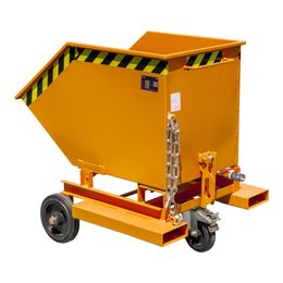 Bauer S&uuml;dlohn Sp&auml;ne-Kastenwagen SKW-ET 250, lackiert, Gelborange (4438-40-0000-2000)