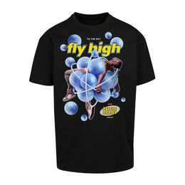 MT Upscale T-Shirt Herren Gr&ouml;&szlig;e XS hellblau / braun / gelb / schwarz