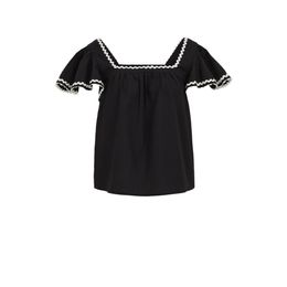 WE Fashion Blouse female size XXL Black / White