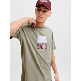 Jack & Jones JACK & JONES Shirt 'JORNorrebro' male size XS Light blue / Grass green / Powder