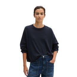 Marc O'Polo MARC O'POLO Damen Strickpullover "aus weicher Merinowolle"martime blau, Gr. XS, unifarben, Obermaterial: 98% Schurwolle, 2% Polyamid, Pullover