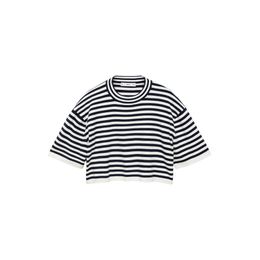 Mango Pullover 'GRUMETE' Damen Gr&ouml;&szlig;e M marine / wei&szlig;