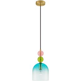 NOVA LUCE H&auml;ngeleuchten &raquo;MURANO&laquo; E14 1 Stk. Ohne Beleuchtung gr&uuml;n 1, &Oslash; 16cm H: 184,5cm, 1 Stk.