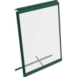Vitavia Fenster &raquo;f&uuml;r Venus, Apollo, Calypso, Freya, Dione u.a.&laquo; Gew&auml;chshaus-Fenster, Aluminium, mit 3mm ESG-Glas gr&uuml;n Aluminium Einheitsgr&ouml;&szlig;e
