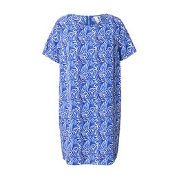 Only Carmakoma Kleid 'CARLux' Damen Gr&ouml;&szlig;e 50 blau / dunkelblau / wei&szlig; Sommerkleid